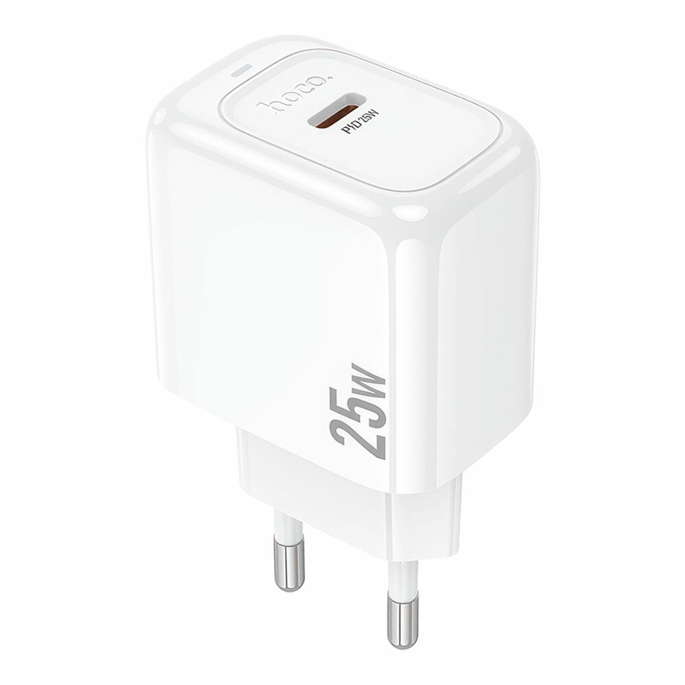 Сетевое зарядное устройство (СЗУ) HOCO CS53A Surplus 1xUSB-С PD25W (белый)
