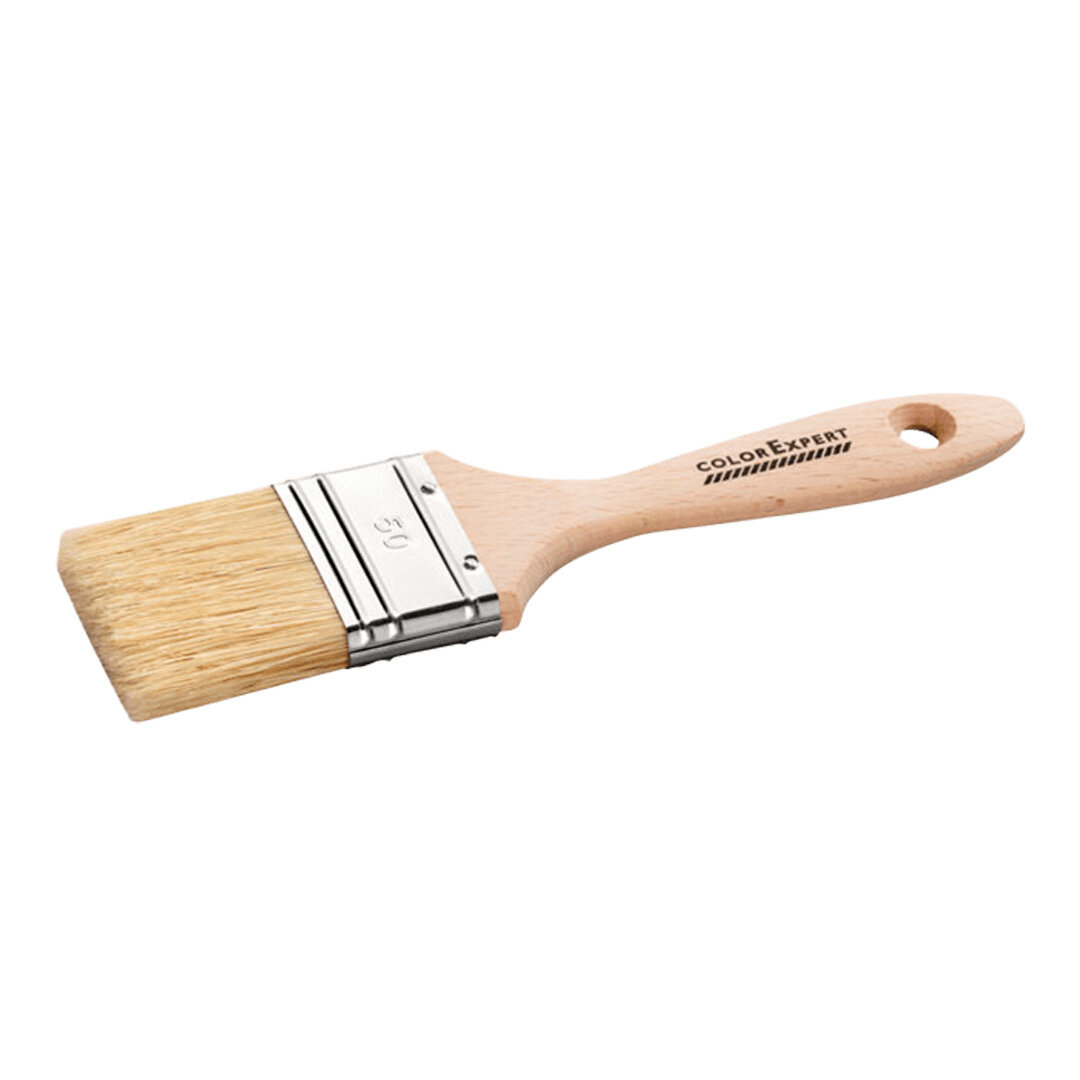 COLOR EXPERT 81195099/81195002 кисть для водных красок, смешанная щетина, деревянная ручка 50мм х 14мм