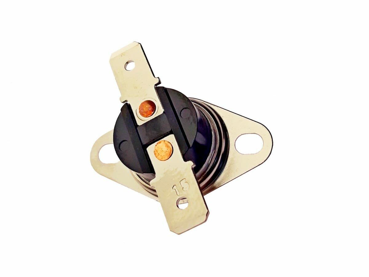 Термостат Ksd301 95 NO 250v 10a пластиковый корпус открытый контакт