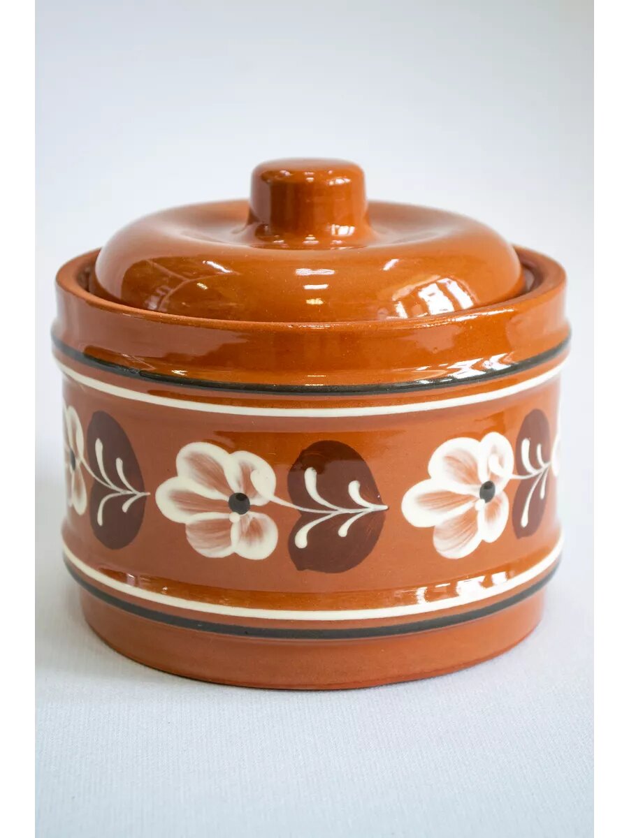 Банка для сыпучих продуктов 0,9 л. "Виктория 3 малая"