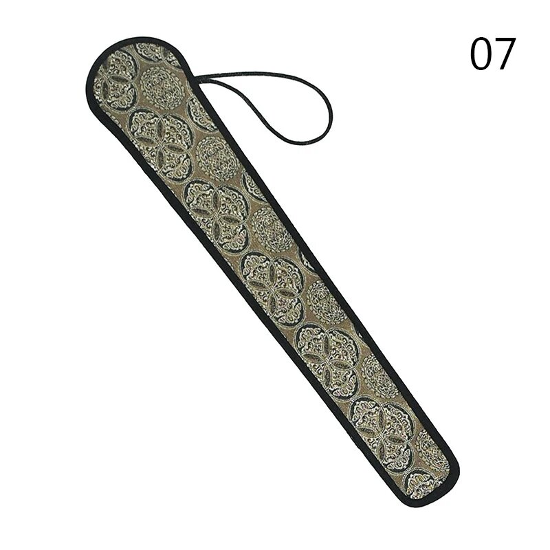 Китайский складной чехол для веера, шелк 07 empty bag(NO Fan)