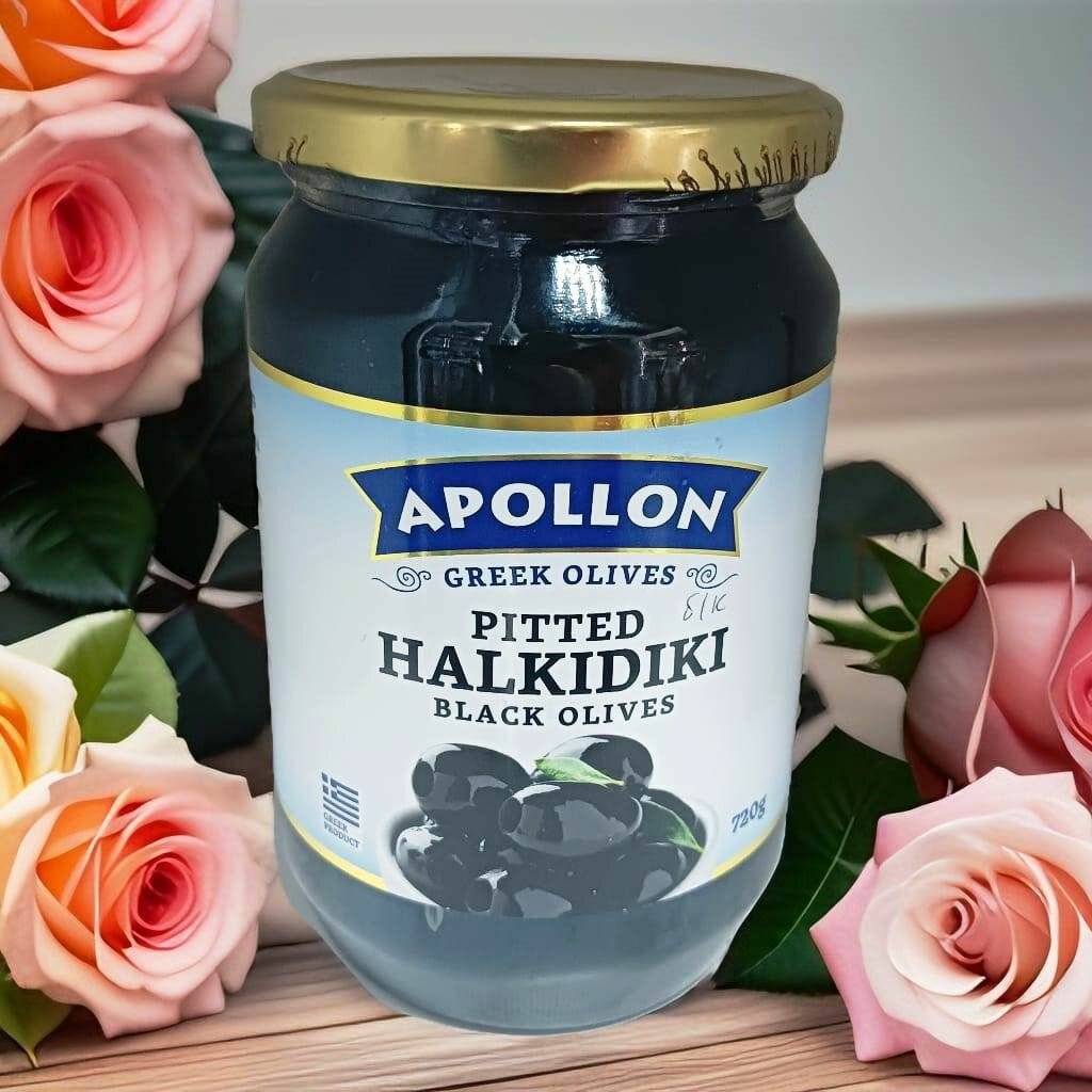 Оливки без косточки Apollon Halkidiki 720г, Греция