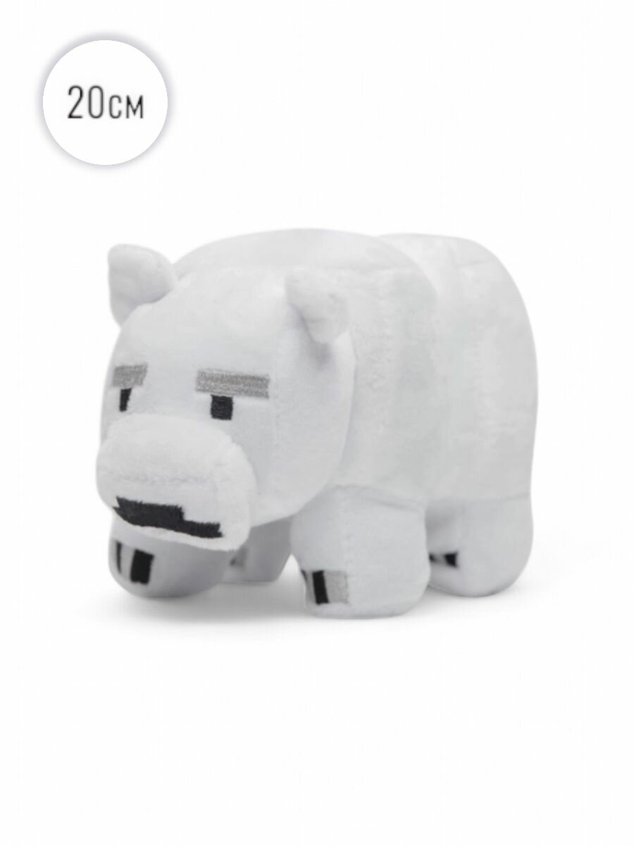 Мягкая игрушка- Черная овца из майнкрафт