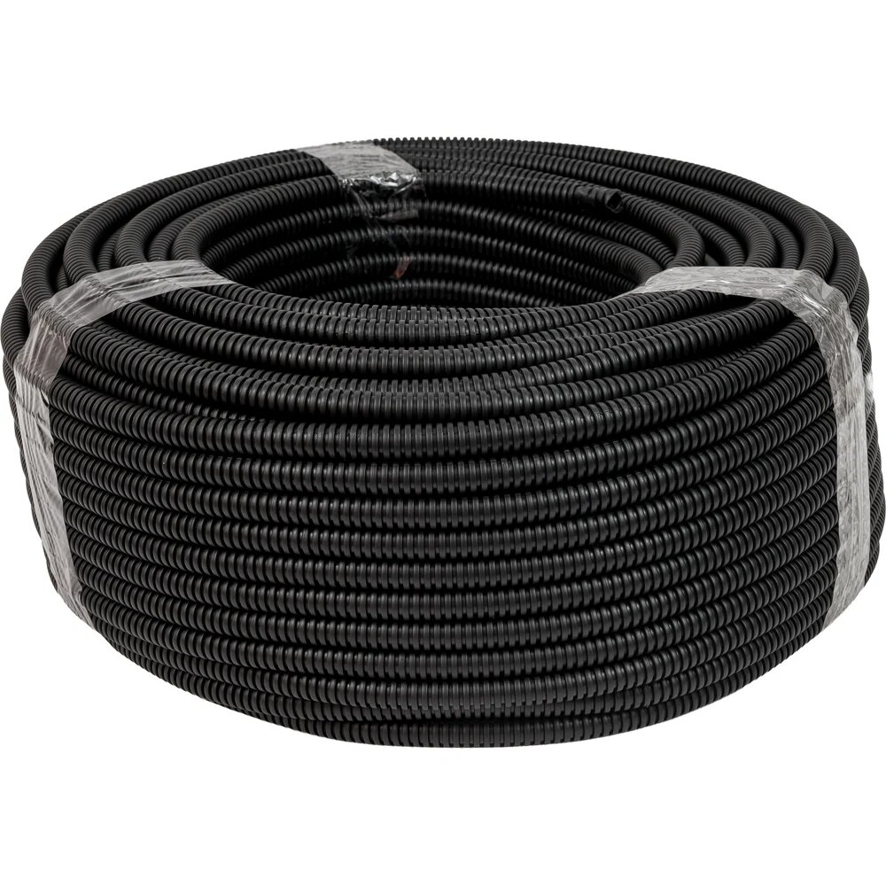 Gigant Труба гофрированная ПНД лёгкая черная D16 100м 20116-100GI