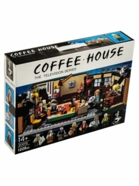 Конструктор Центральный парк Кафе Друзей, 1207