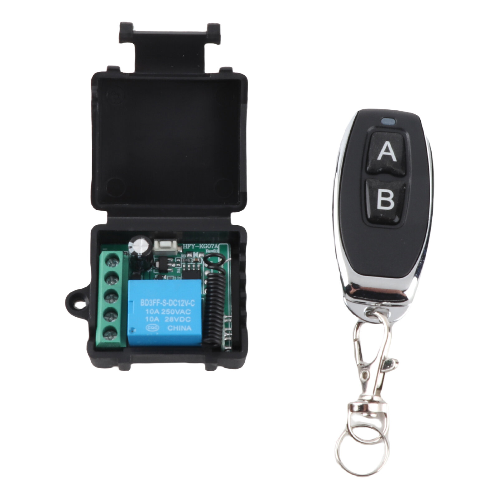 Wireless Remote Control Switch 433MHz Momentary Self Locking Interlocking Delay Relay 12V