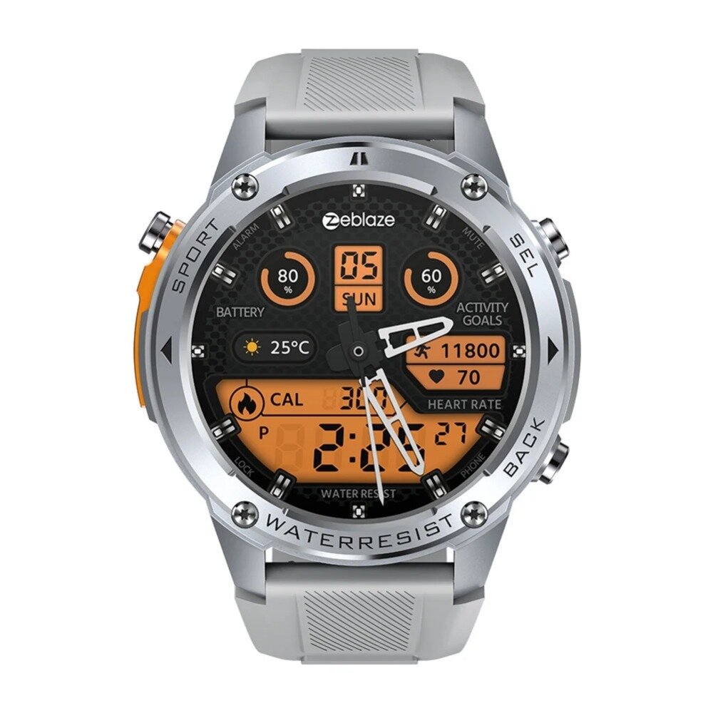 Zeblaze Stratos 2 Ultra GPS Smart Watch Умные Часы С GPS-монитором Работоспособности На 10 АТМ
