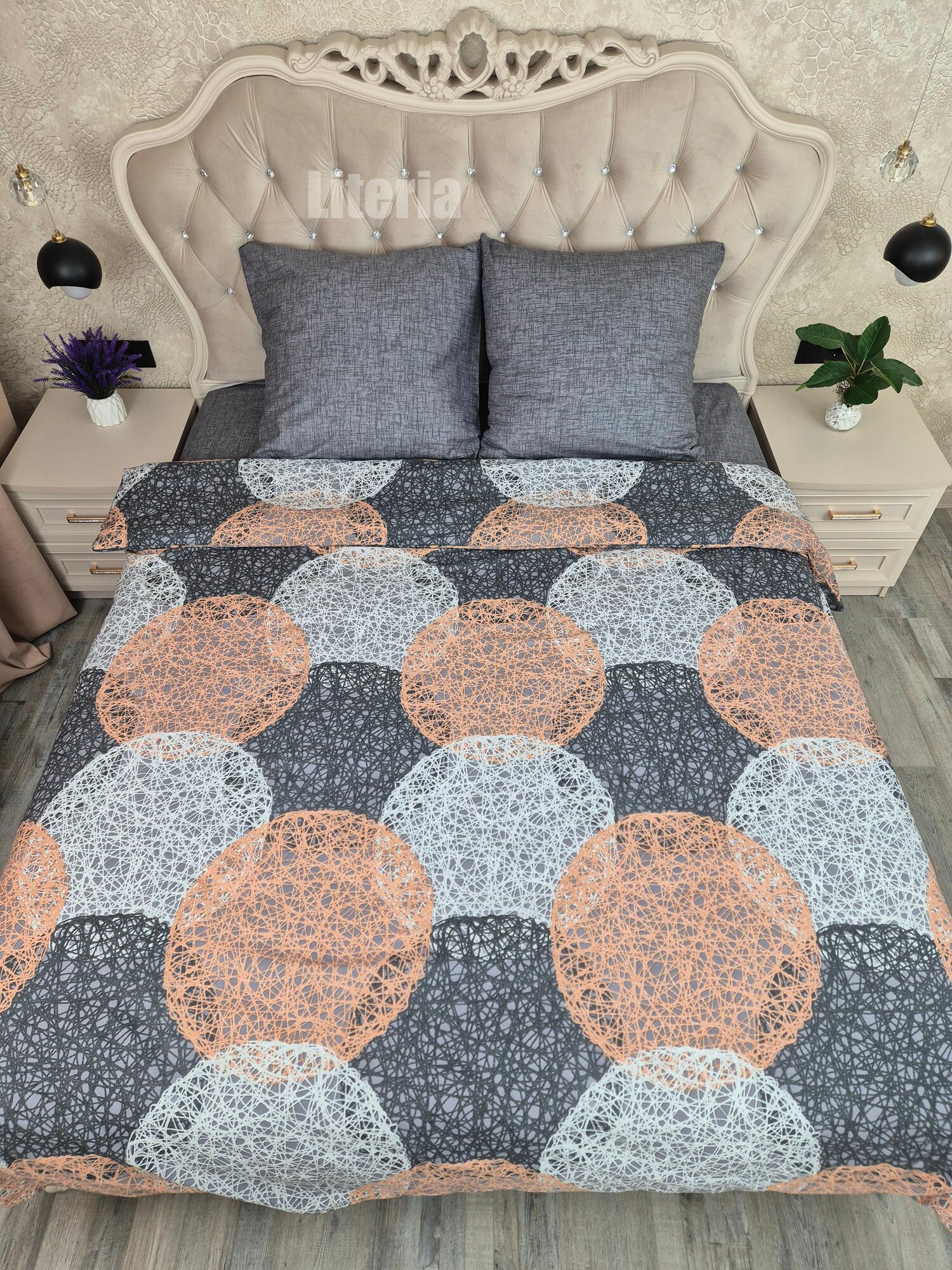 Пододеяльник Бязь Макси Евро размр 240\215см. Хлопок 100% производство Иваново плотность 120 гр/м2