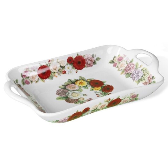 Блюдо Pomi D'oro 34х20 см, фарфор (P035092)