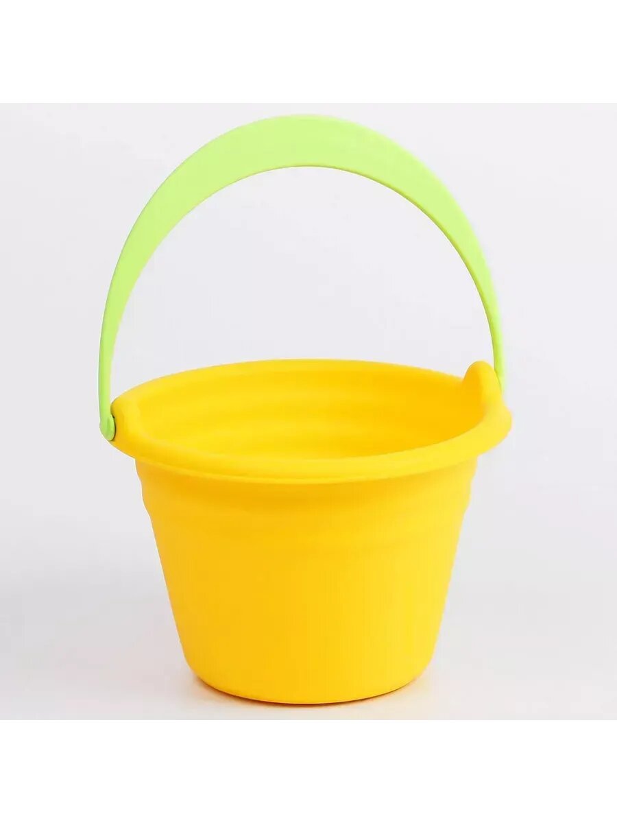Игрушка ведерко для песочницы, мягкое, микс