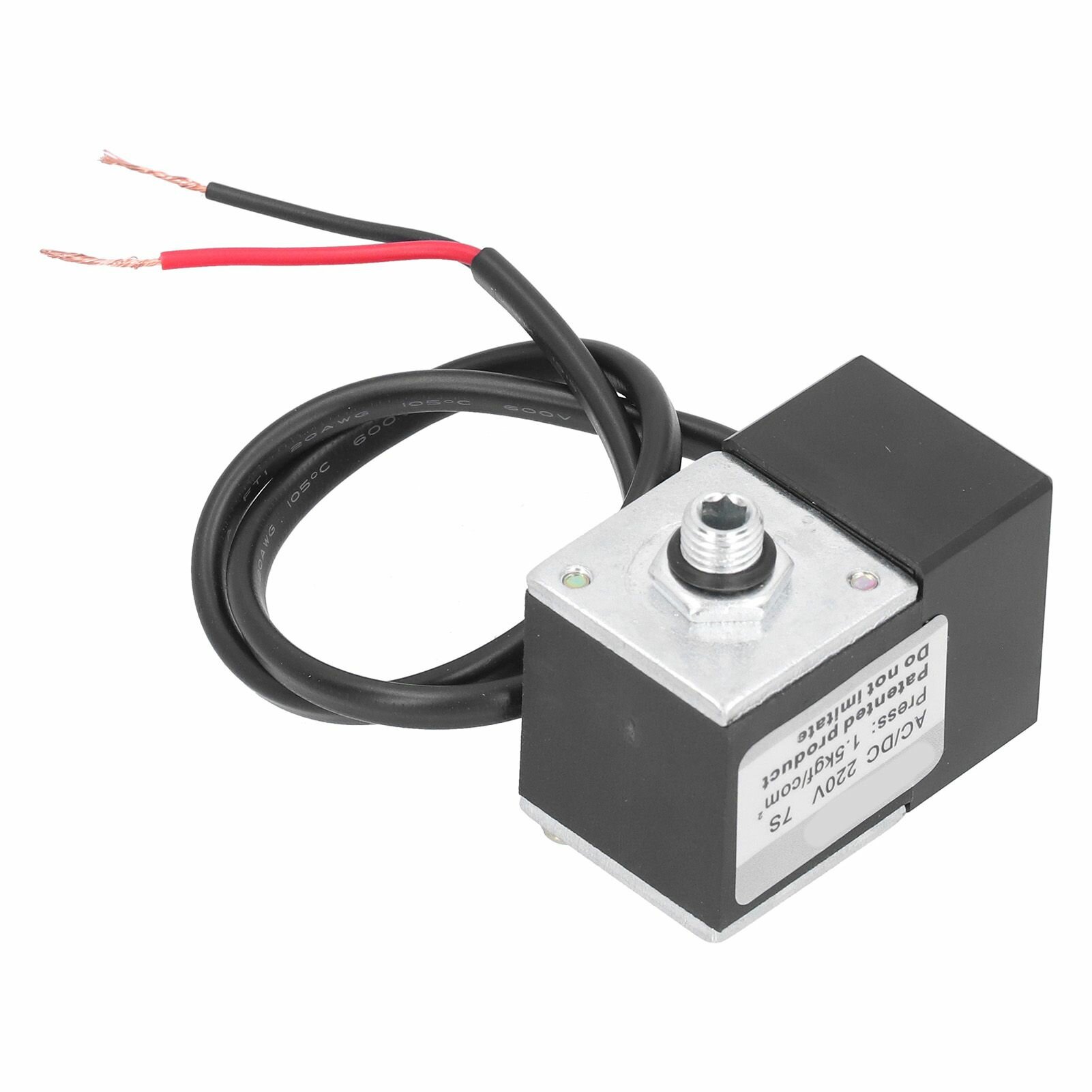 Электромагнитный клапан с задержкой, электрический латунный воздушный компрессор, аксессуары для насосов AC/DC 220 В