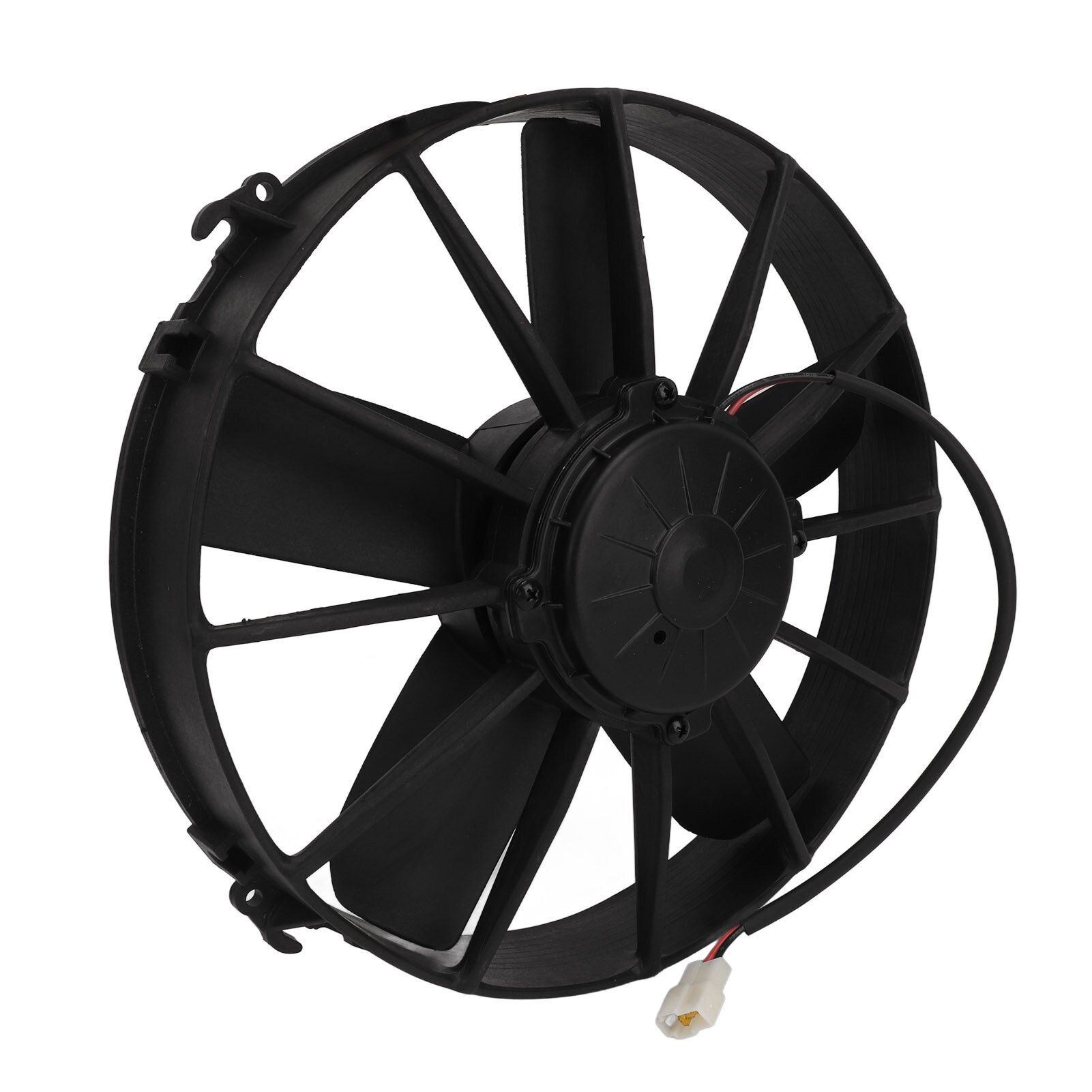 24V автомобильный кондиционер с низким уровнем шума, мощный вентилятор для охлаждения с 5 лопастями для грузовиков и автомобилей