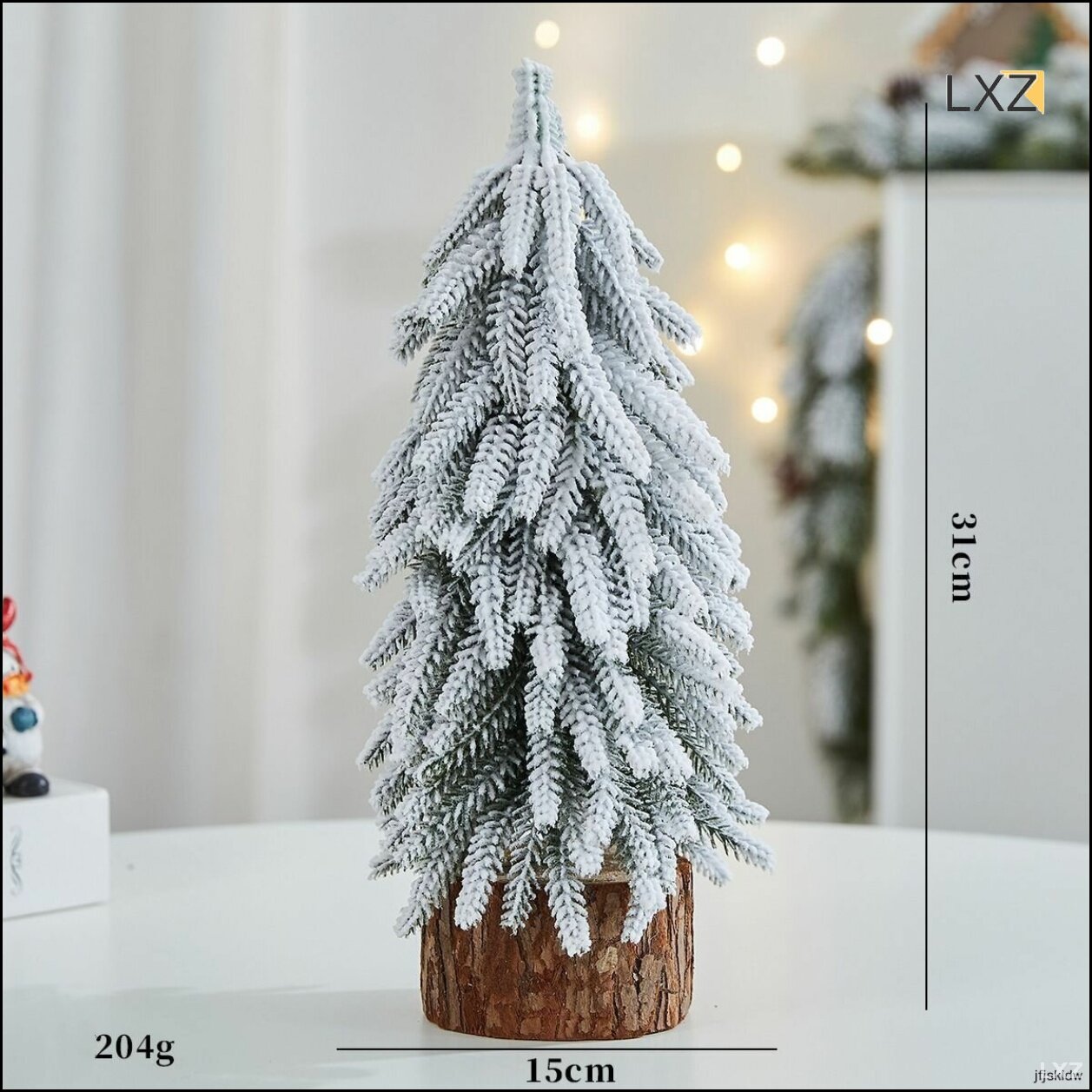 Новогодняя елка, экокраска, гипоаллергенная, искусственная хвоя, 31см