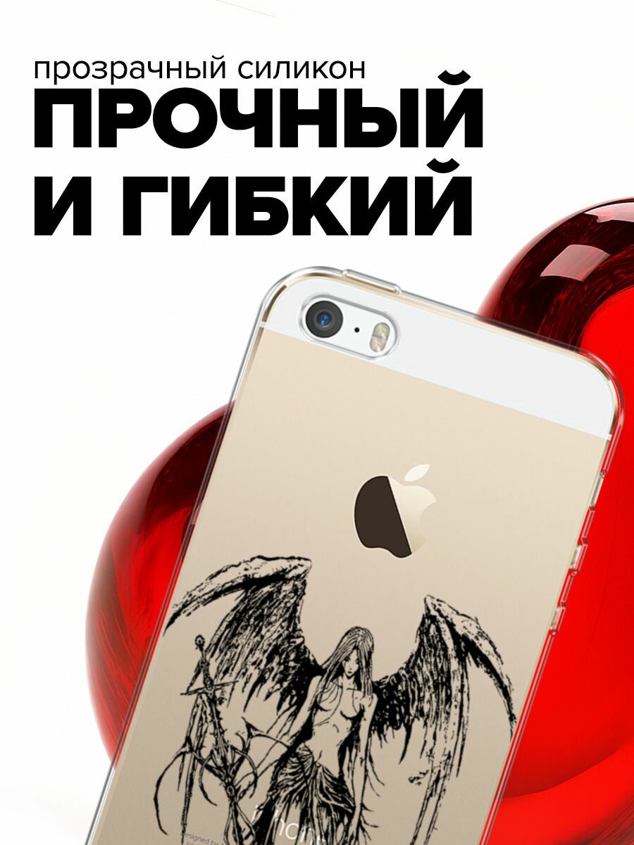 Чехол на Айфон 5S аниме — фото 1