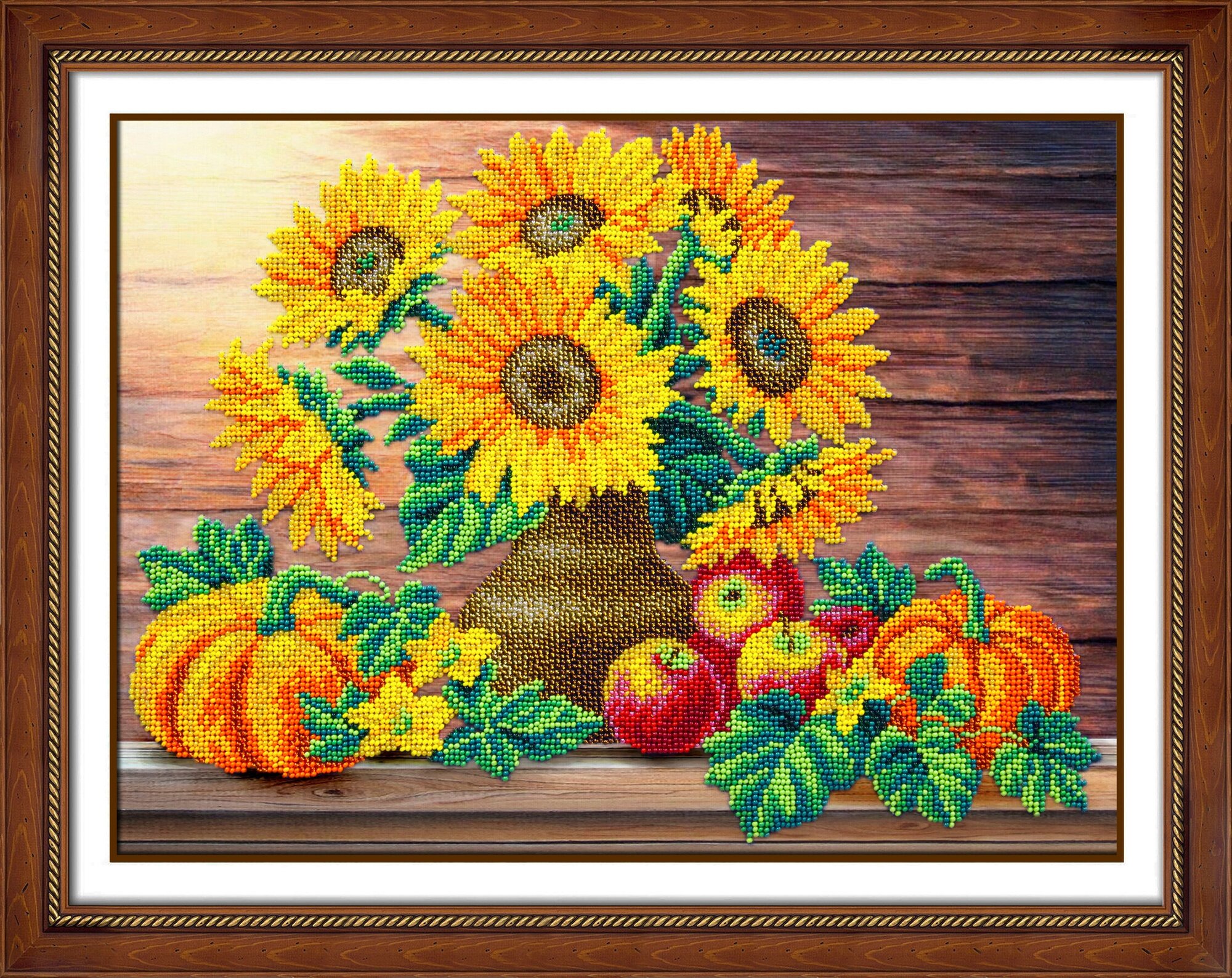 Набор для вышивания бисером "паутинка" Б-1241 Пора урожая