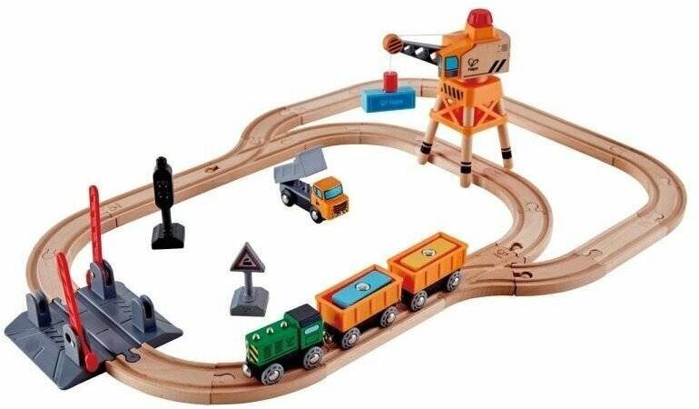 Железная дорога с краном