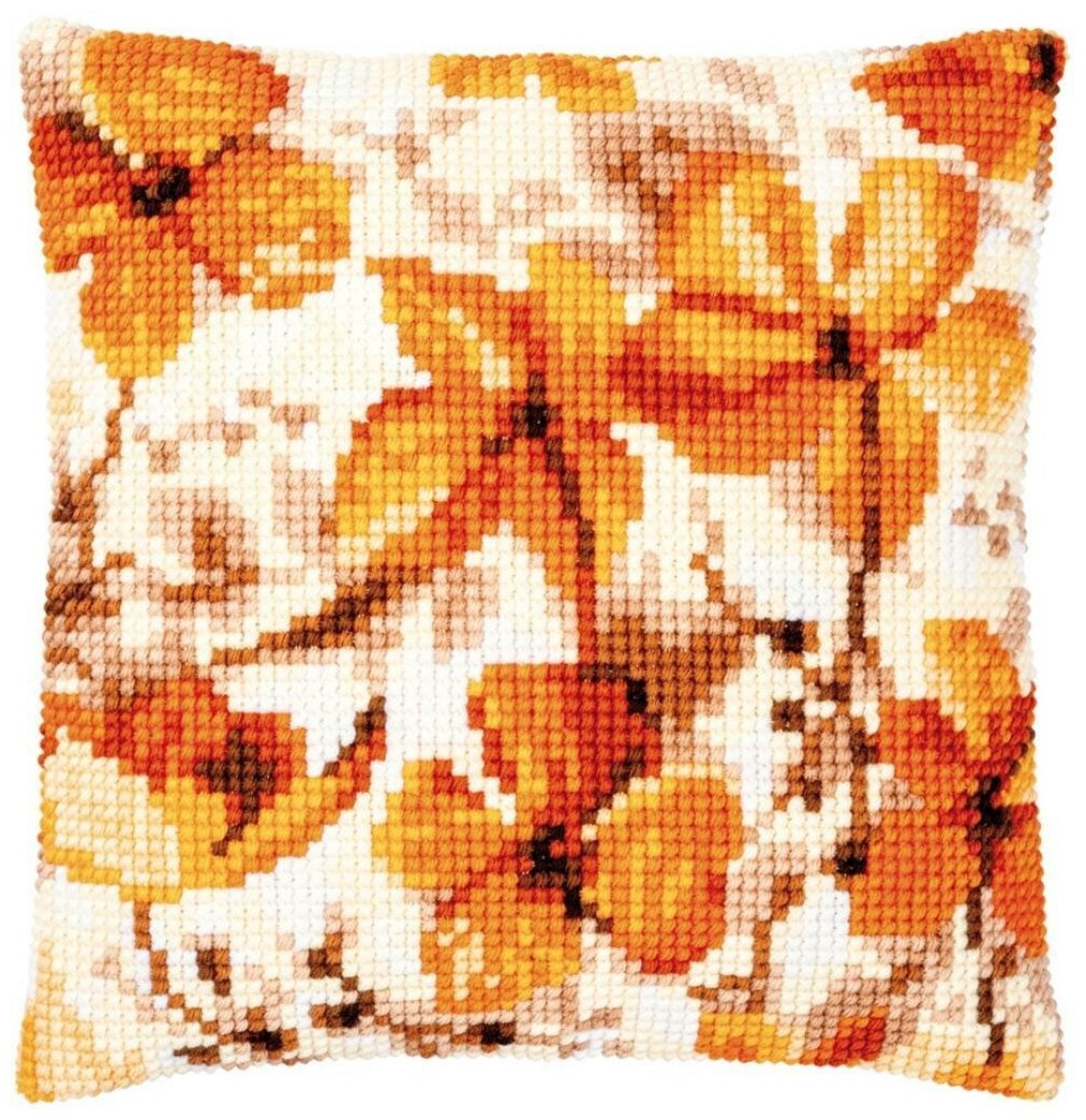 PN-0166239 Набор для вышивания крестом (подушка) Vervaco Autumn seeds "Осенние семена"