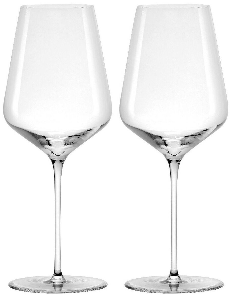 Два бокала Для Вина Bordeaux STARLight, Stolzle, 675 (В подарочной упаковке)