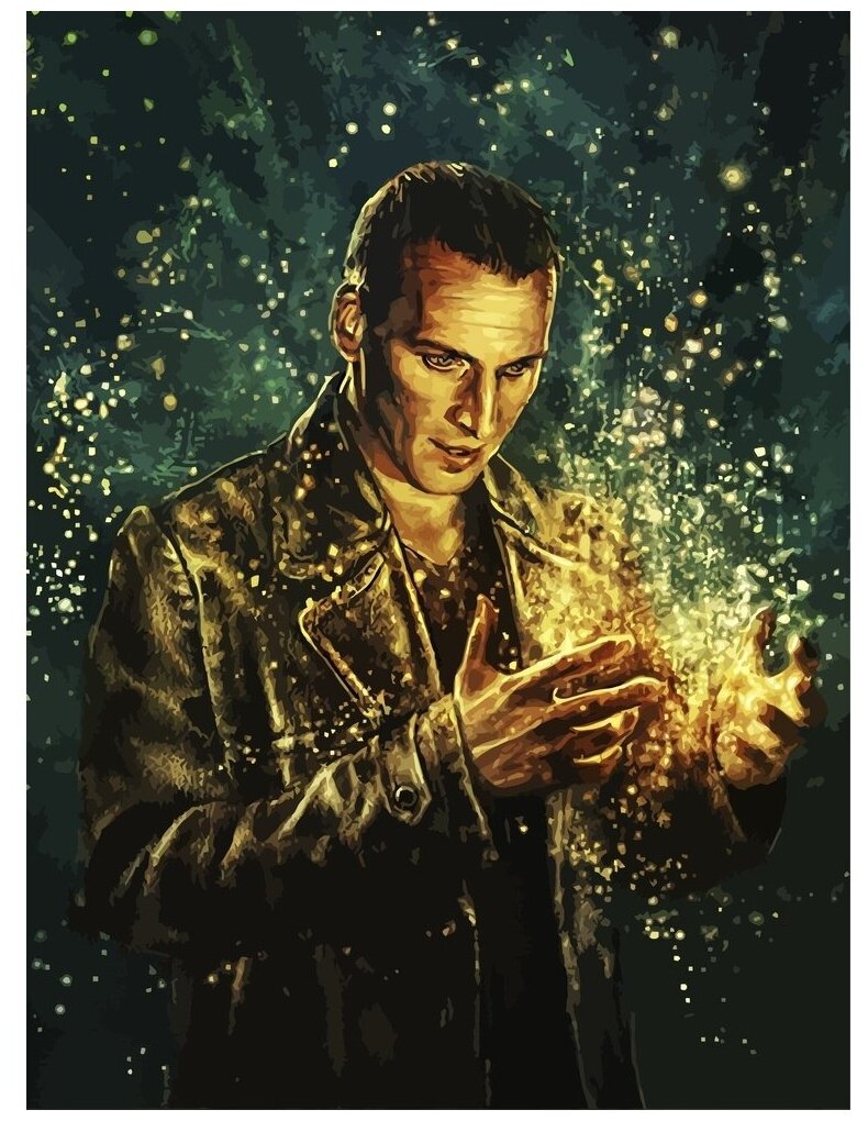 Картина по номерам на холсте Доктор кто - 3 30X40