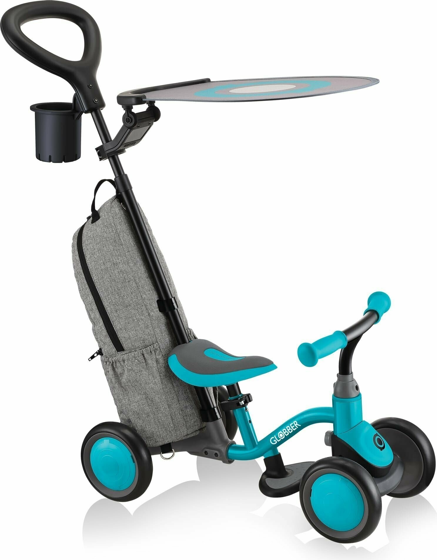Каталка Globber Learning Bike 3 in 1 Deluxe - Бирюзовый