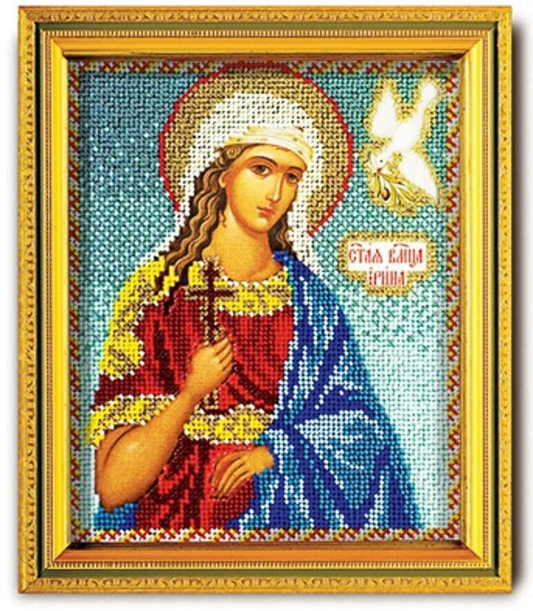 Набор для вышивания Радуга бисера В-318 "Св. Ирина"