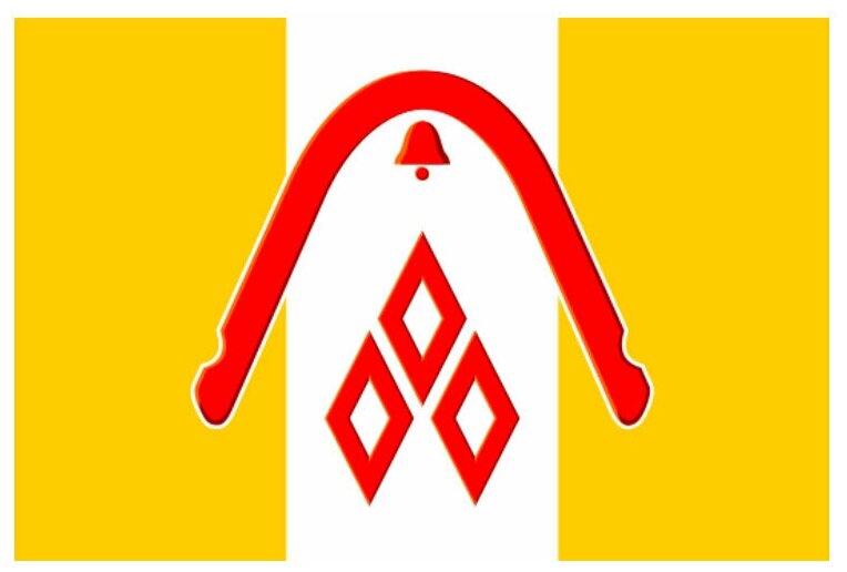 Флаг города Гаврилов-Ям 70х105 см