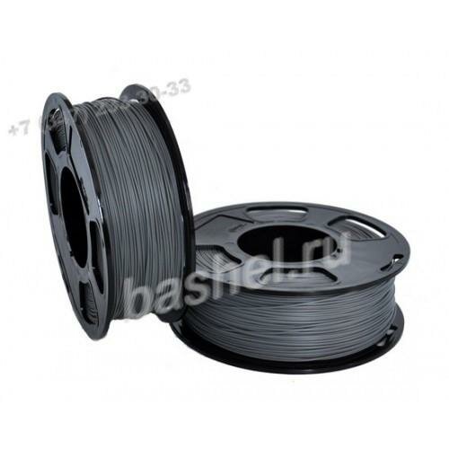 Пластик для 3D принтера GF ABS Серый матовый (ASH) 1,75 мм. 1 кг, Geek Filament