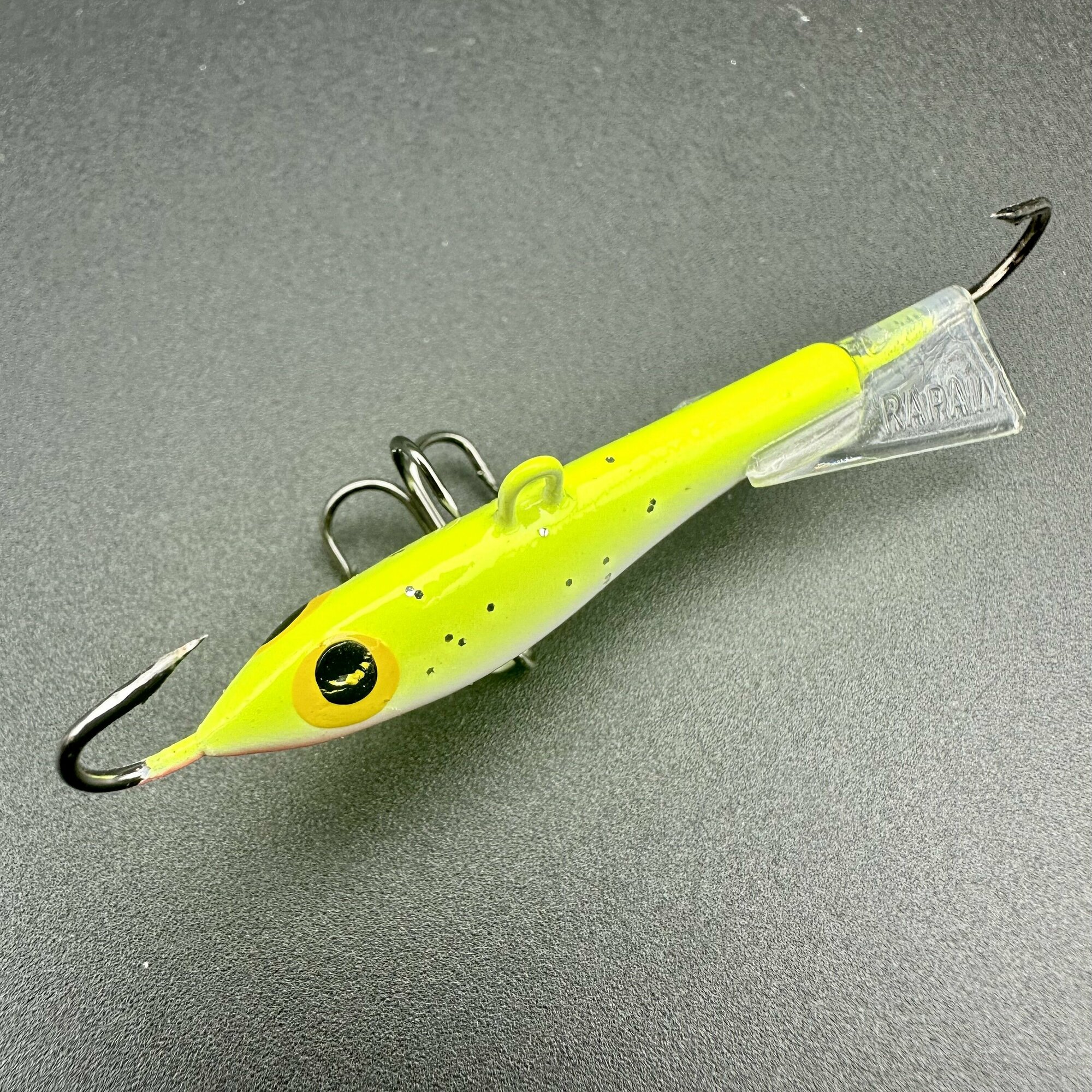 Балансир Rapala 9 гр 50 мм для зимней рыбалки на хищника: окунь, щуку, судак, берш, хариус, жерех