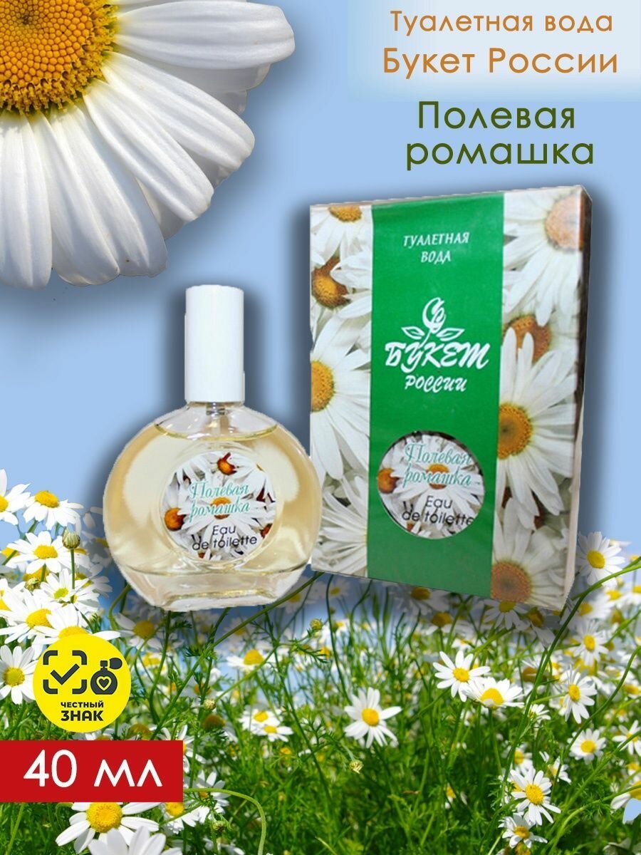 Букет России полевая ромашка туалетная вода 40 мл