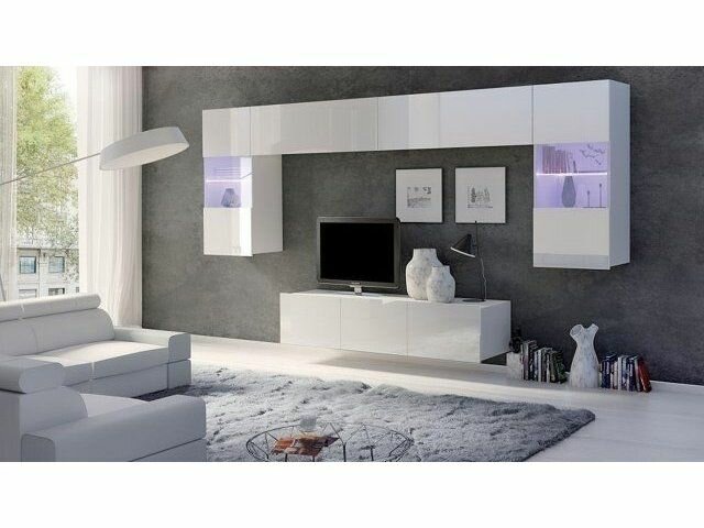 Гостиная Порту 2 белый