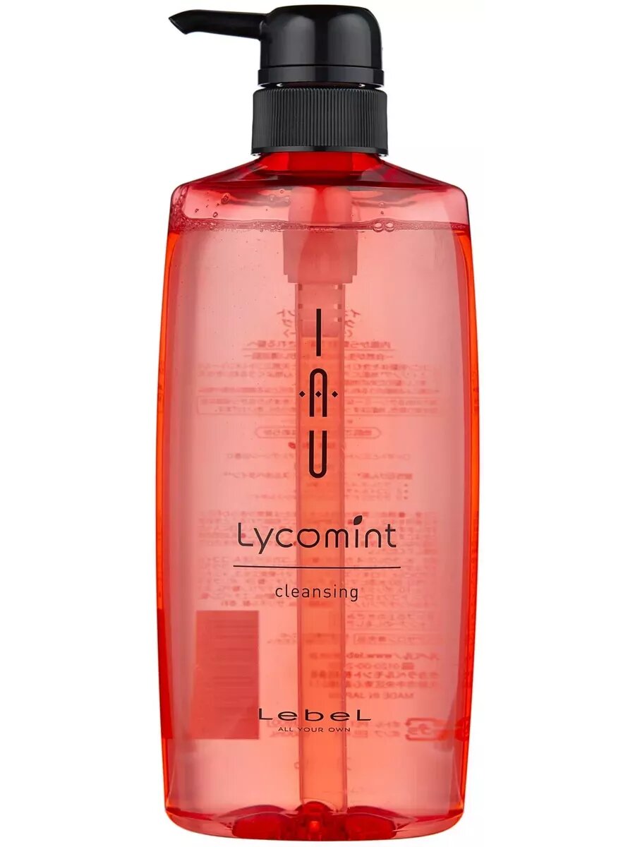 Lebel Антиоксидантный шампунь IAU Lycomint Cleansing 600 мл