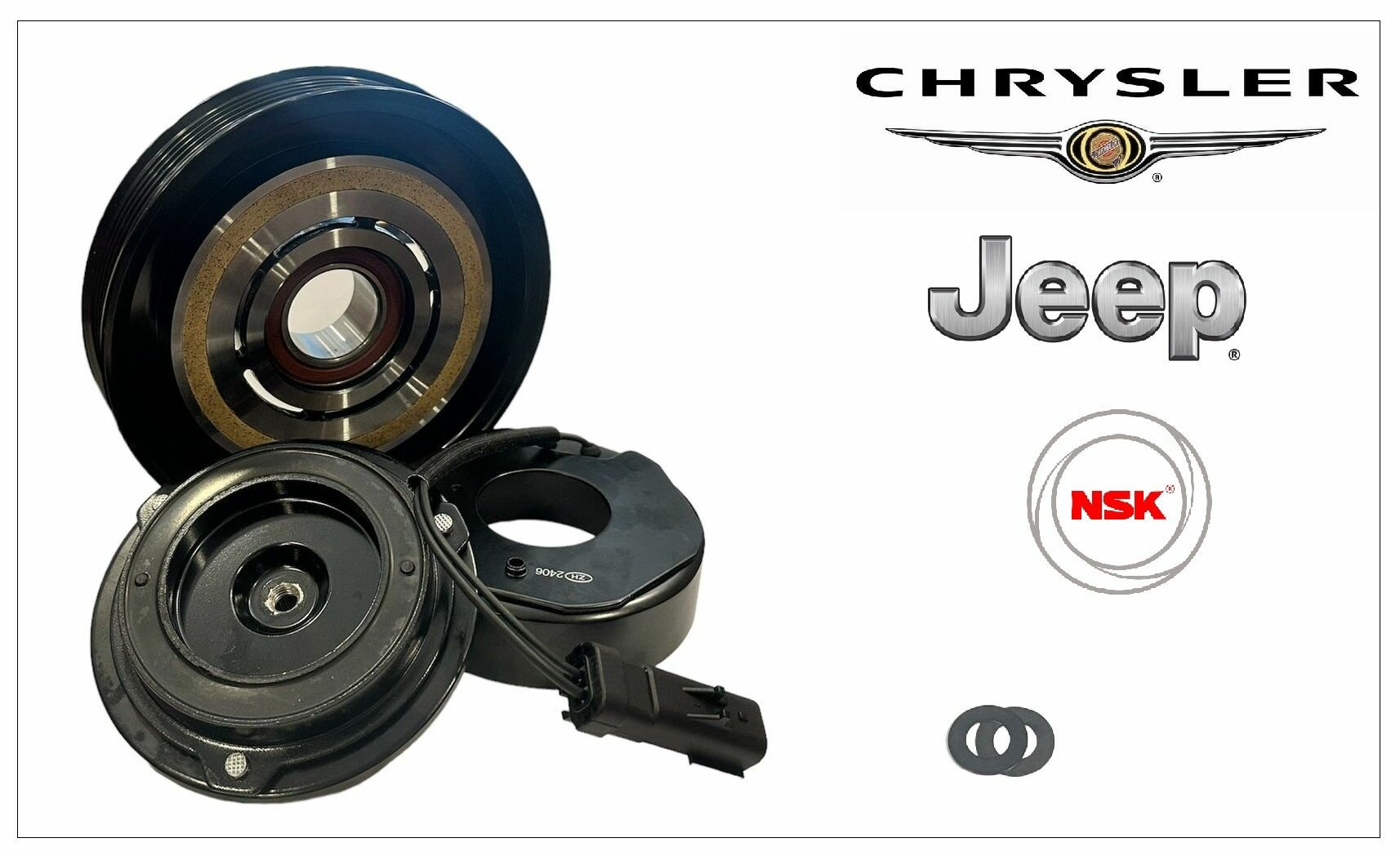 Муфта компрессора кондиционера NSK Dodge Ram 2009 1500 TRX Jeep