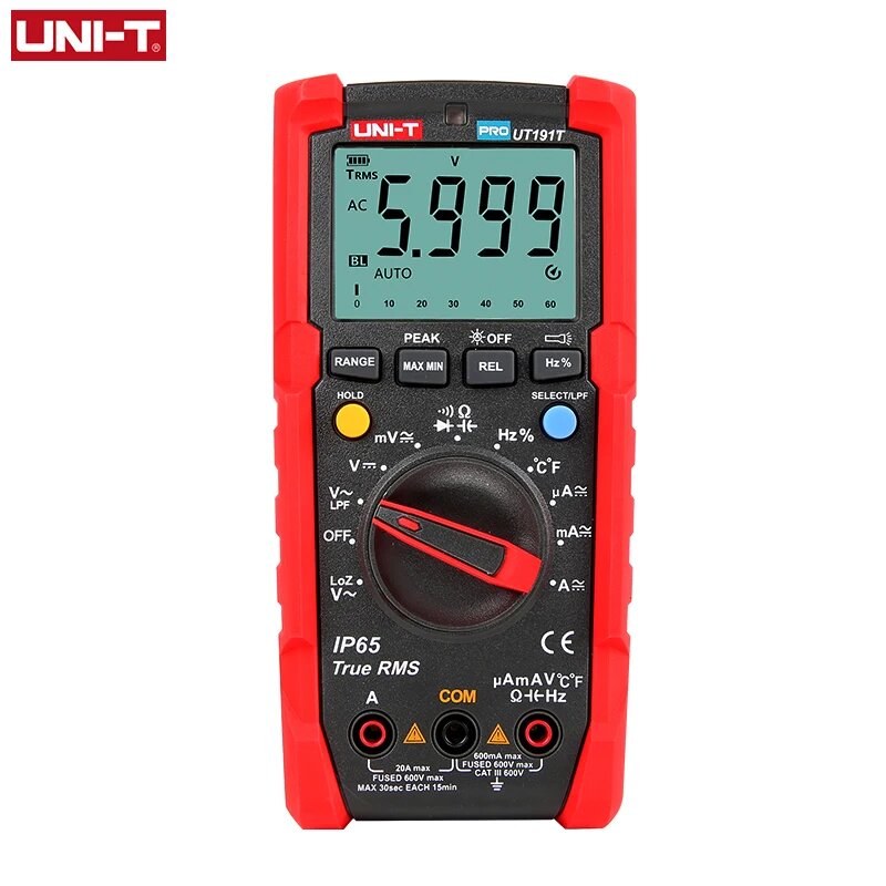 UNI-T UT191T Мультиметр, красный