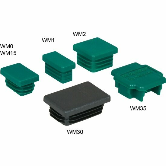 Заглушка Walraven профиля BIS Rail, WM1, 30x15 (упаковка 50шт)