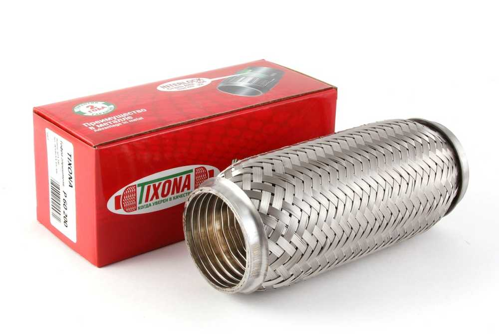 TIXONA P60200 (P60200) гофра глушителя 60 / 200 (aisi 304 with interlock)