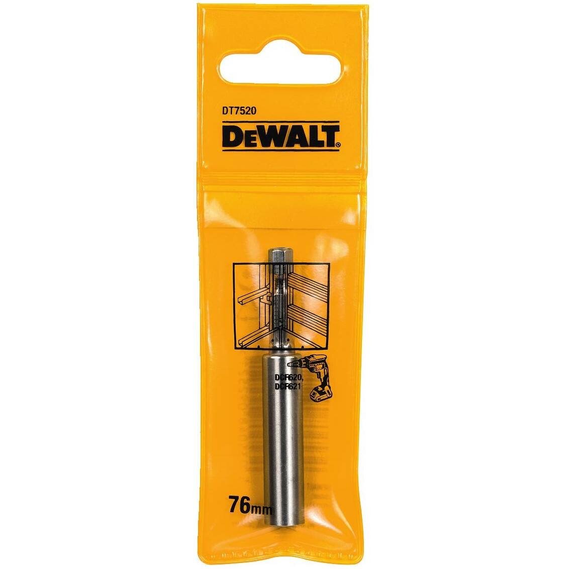 Магнитный держатель DEWALT DT7520, 25 мм для DCF6201