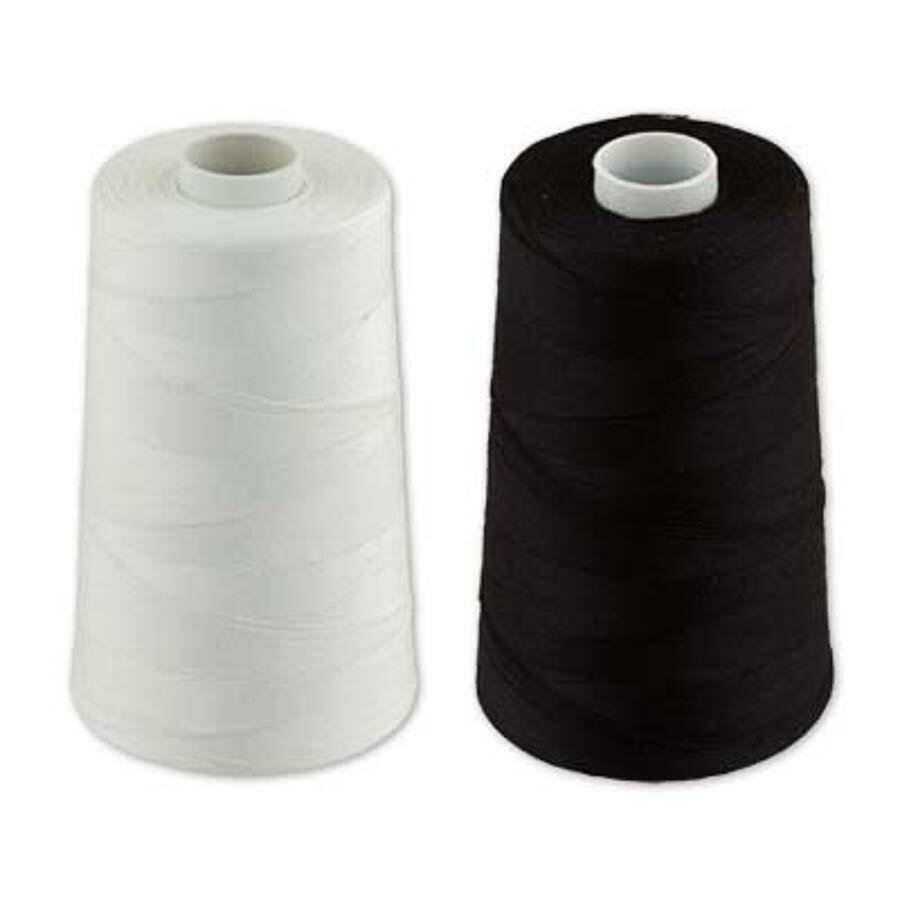 Швейные нитки (армированные) 70 ЛЛ 2500 м Б/Ч №6818 (103) Черный