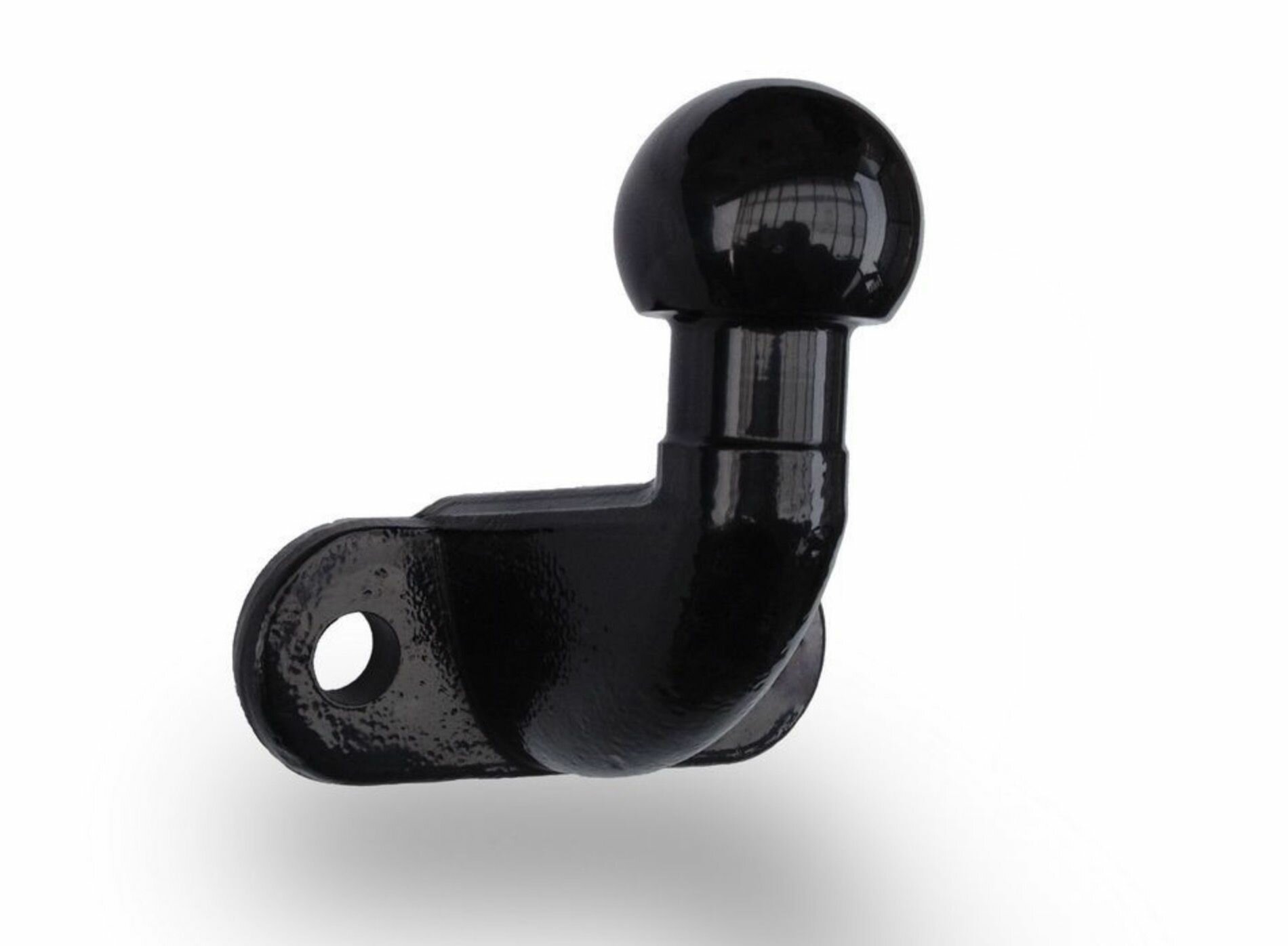 Шар фаркопа F фланцевый (2 отверстия) кованный черный (7700 LBS/3492 кг, диаметр шара: 50 мм)