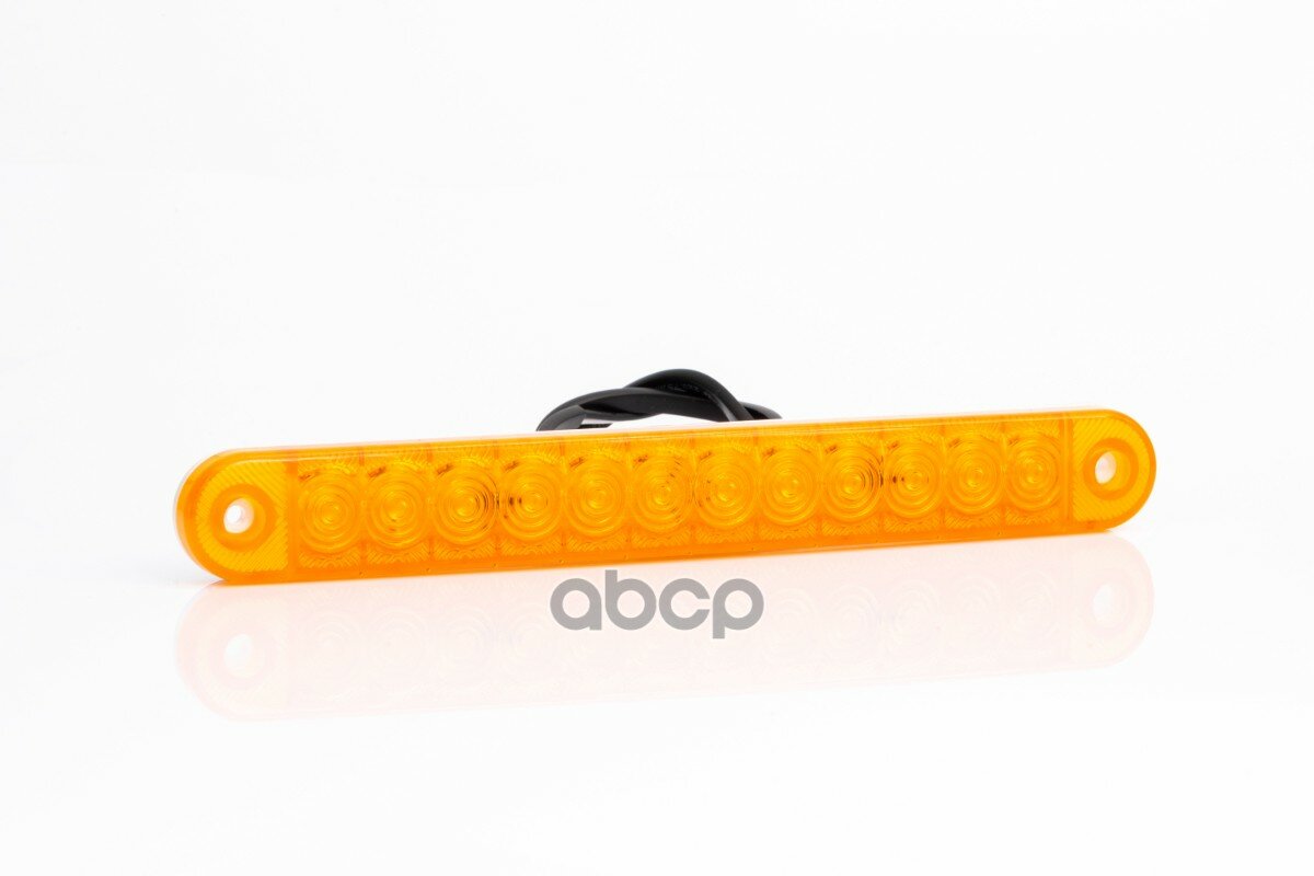 Фонарь габаритный диодный 12-36В жёлтый на лейкопластыре с проводом дл. 0,5 м. Fristom арт. FT195ZLED