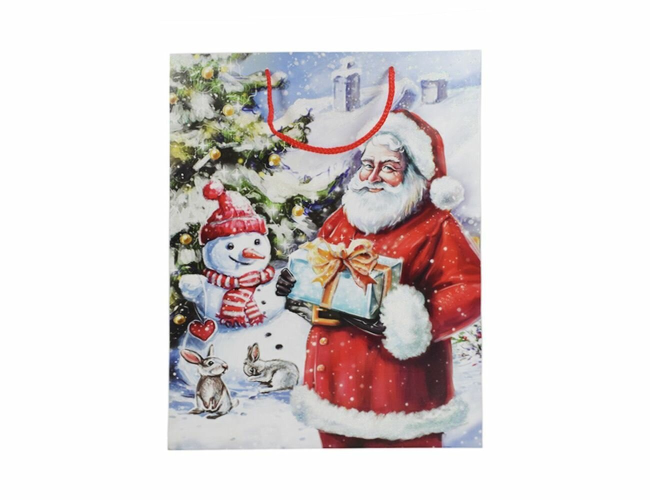 Подарочный пакет, бумага, 45х33 см, Due Esse Christmas