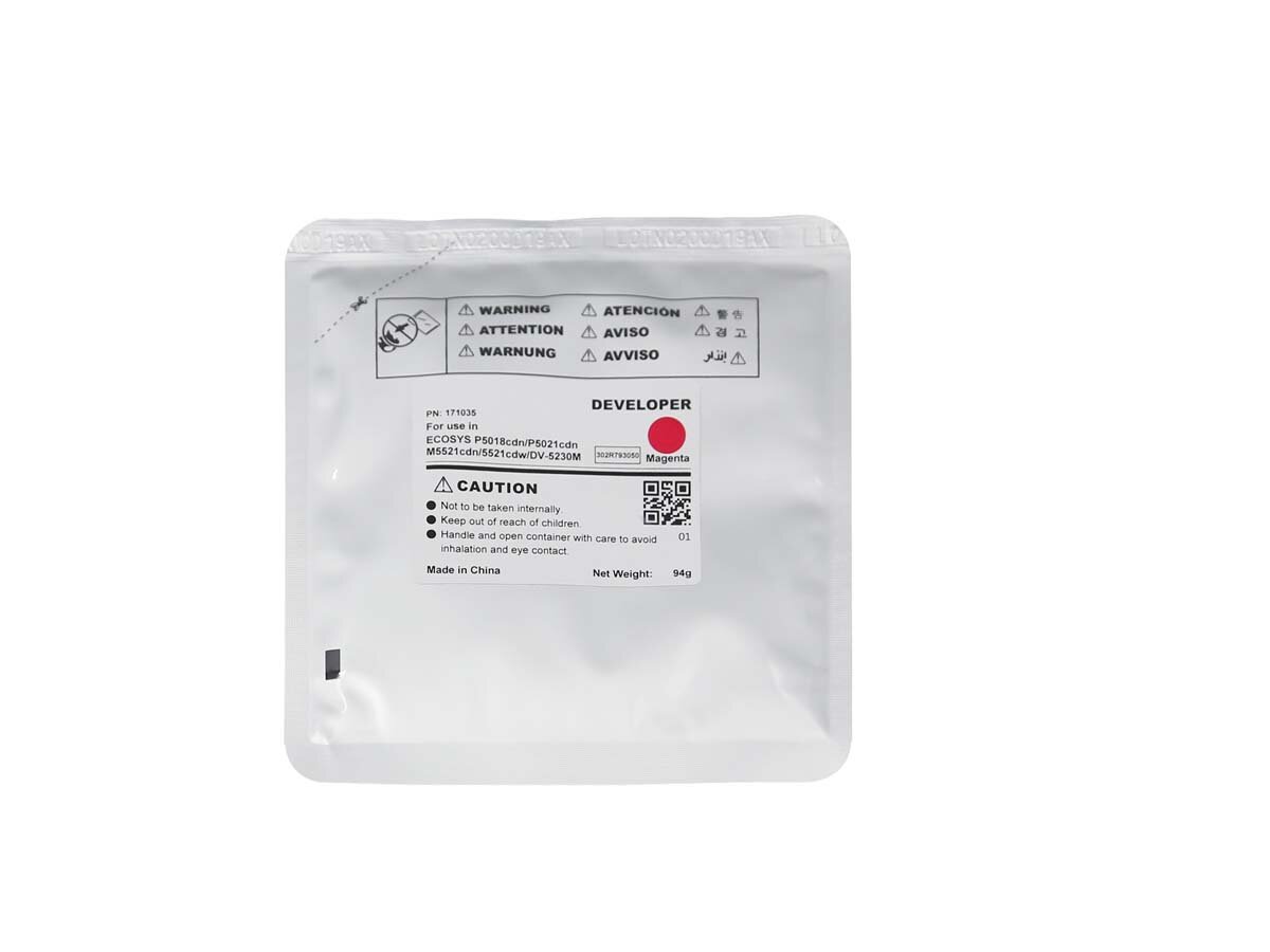 Девелопер DV-5230M для KYOCERA Ecosys M5521cdw, M5521cdn, P5021cdn, M5526cdn CET пурпурный