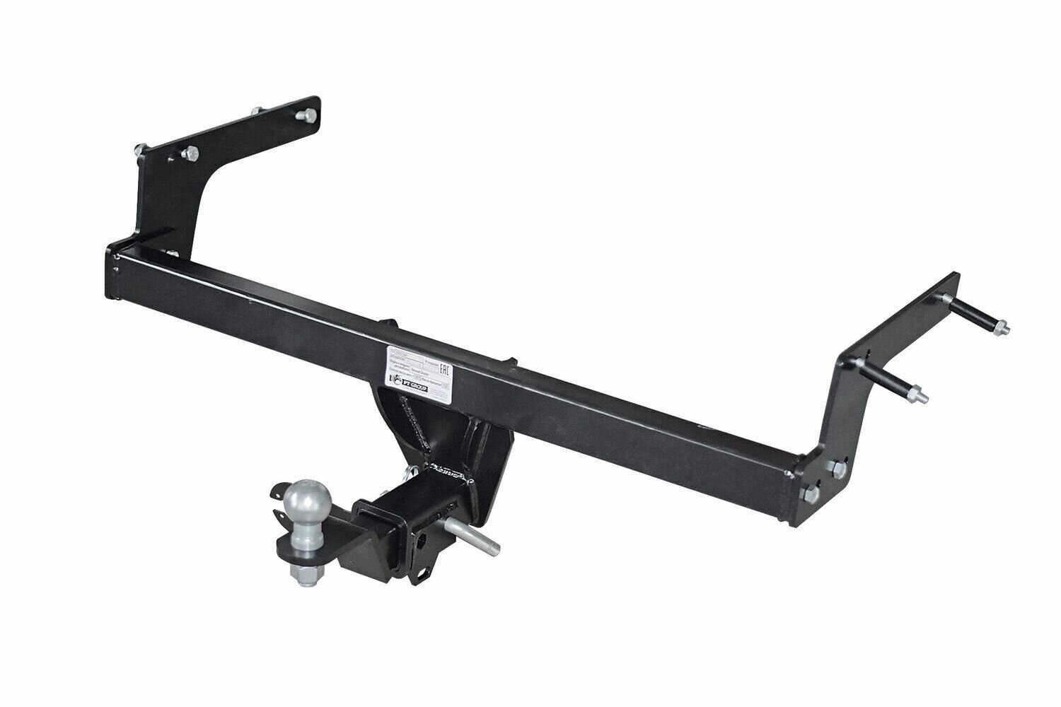 Фаркоп для Renault Duster 2012- /Kaptur 2016-/ NISSAN Terrano 2014-, американский квадрат (без электрики) (паспорт и сертификат) PTG. NTE-12-991122.00