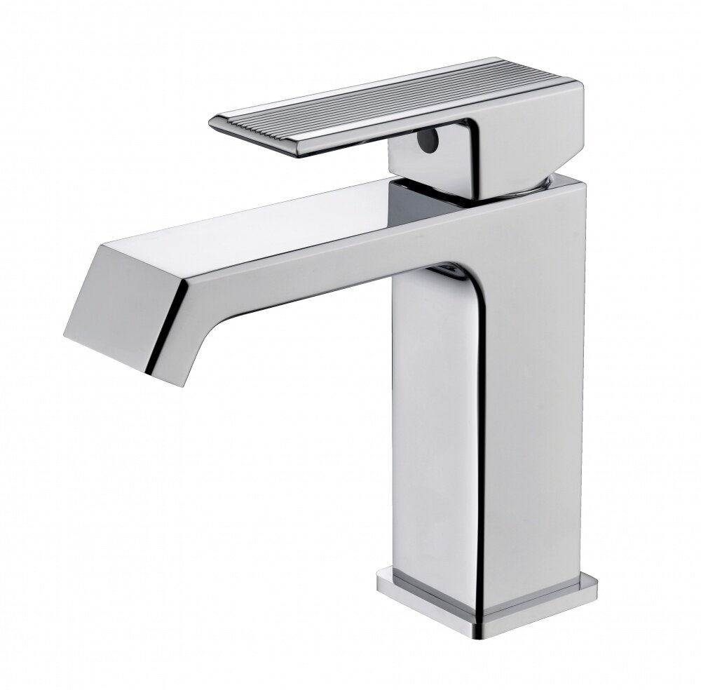 Смеситель однорычажный для раковины, литой Vieir V443511 хром