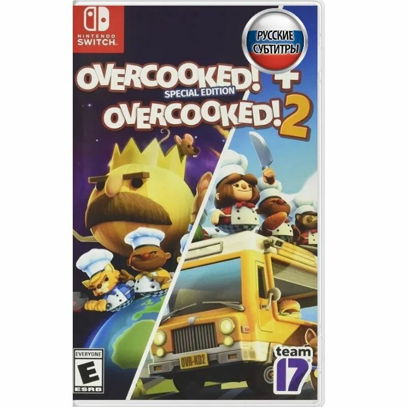 Игра Overcooked! Special Edition + Overcooked! 2 (Nintendo Switch) Русские субтитры