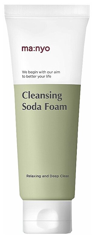 Manyo пенка для умывания Deep Pore Cleansing Soda Foam с содой и натуральными частицами150 мл