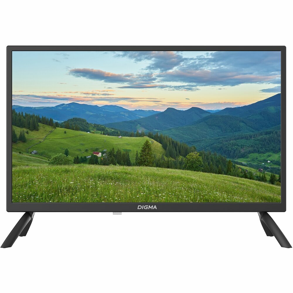 Телевизор Digma DM-LED40SBB36, диагональ 40", Full HD, 200кд/м², без ОС, VA матрица