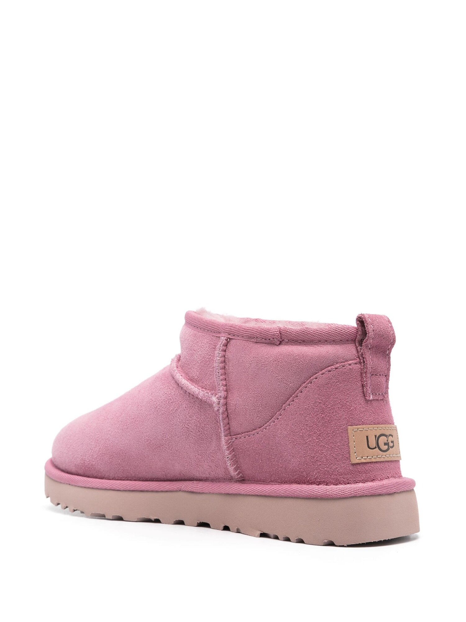 Ботильоны UGG Classic Ultra Mini, размер 8 US, розовый — фото 1
