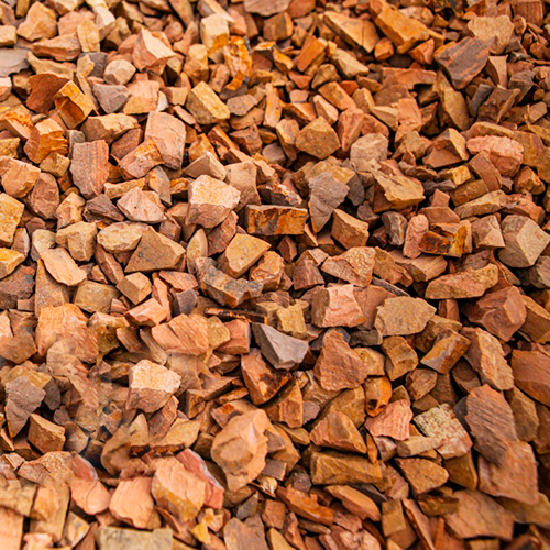 Кремний крошка бежевая мелкая (5-10 мм.), тн