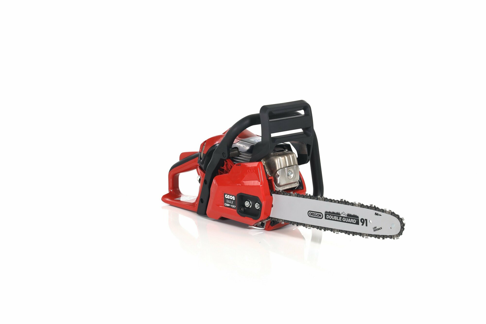 Бензопила GEOS Max CSP137, тормоз цепи, антивибрационная, 3500 об/мин, 1.45 кВт