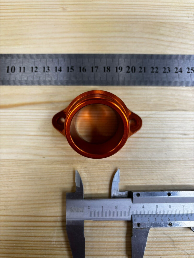 Впускной коллектор NC250 CNC OTOM (оранжевый)